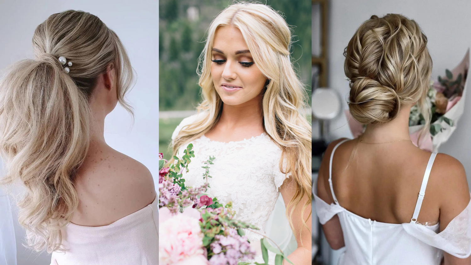 Stunning Wedding Hairstyles for Brides With Thin Hair Using Hybrid Hair ...